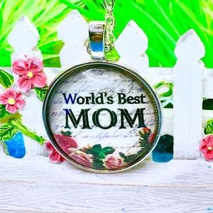 Jewelry | Worlds Best Mom Necklace | Poshmark